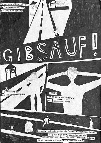 BG | BRG Purkersdorf: Rätselhafte Bildwelten zu Texten von Franz Kafka