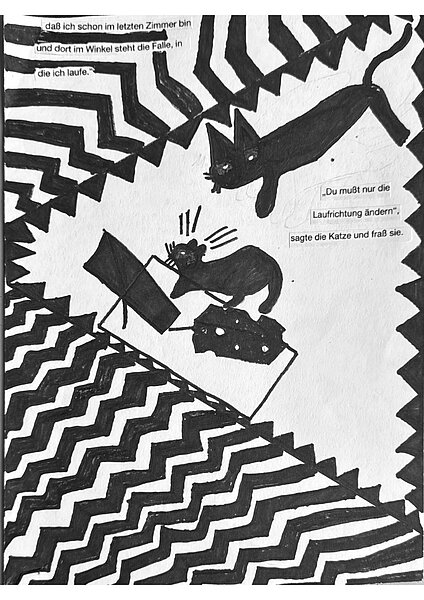 BG | BRG Purkersdorf: Rätselhafte Bildwelten zu Texten von Franz Kafka